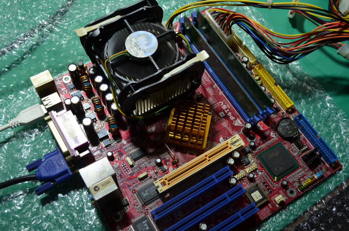 BIOSTAR MODEL:P4TSV Pen4-2.6GHz 512MB マザーボードセット(PC/AT互換機)｜売買されたオークション情報 ...