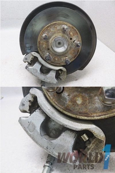 MZ21 ソアラ 後期 純正 フロントナックル ハブ キャリパー ローターなど 左右セット 足回り MZ20 GZ20 3.0GTリミテッド ...
