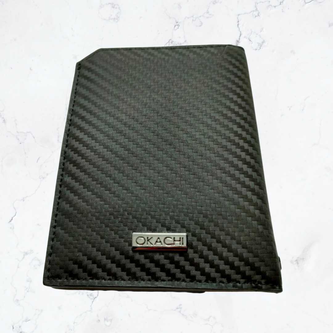 オカチ OKACHI カードケース 小銭入れ ミニ財布 ミニウォレット レザー 本革 牛革 ブラック 黒(小銭入れ、コインケース)｜売買された ...