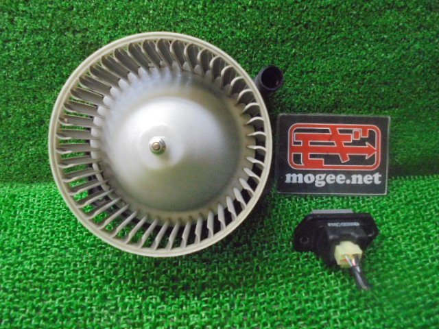 9EG 4012FD2 ホンダ ステップワゴン スパーダ RK5 純正ヒーターブロアモータ+レジスターセット 3G70064752 ...
