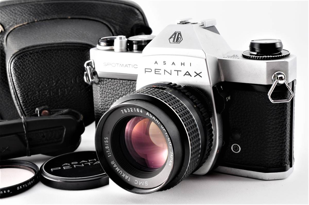 ペンタックス Pentax Spotmatic SP II SMC Takumar 55mm F1.8 ボディ レンズセット J58(ペンタックス)｜売買されたオークション情報、yahooの ...