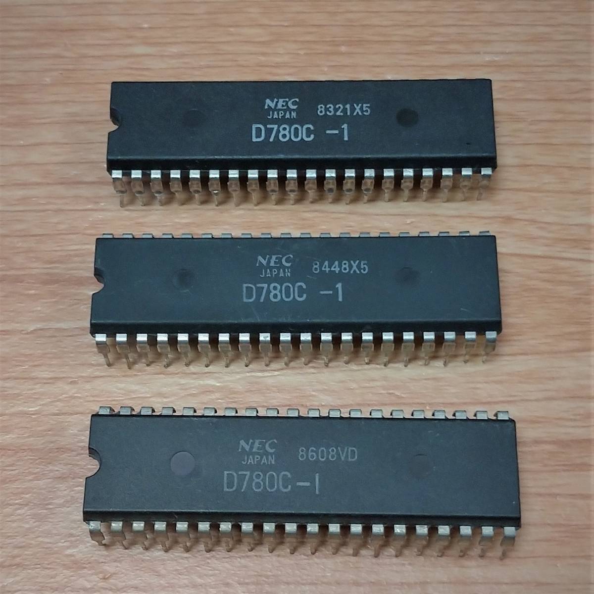 NEC D780C-1 μPD780C-1 Z80A-CPU 4MHz 3個セット ハンダ痕あり 動作確認もジャンク扱い(集積回路)｜売買されたオークション情報、yahooの商品情報を ...