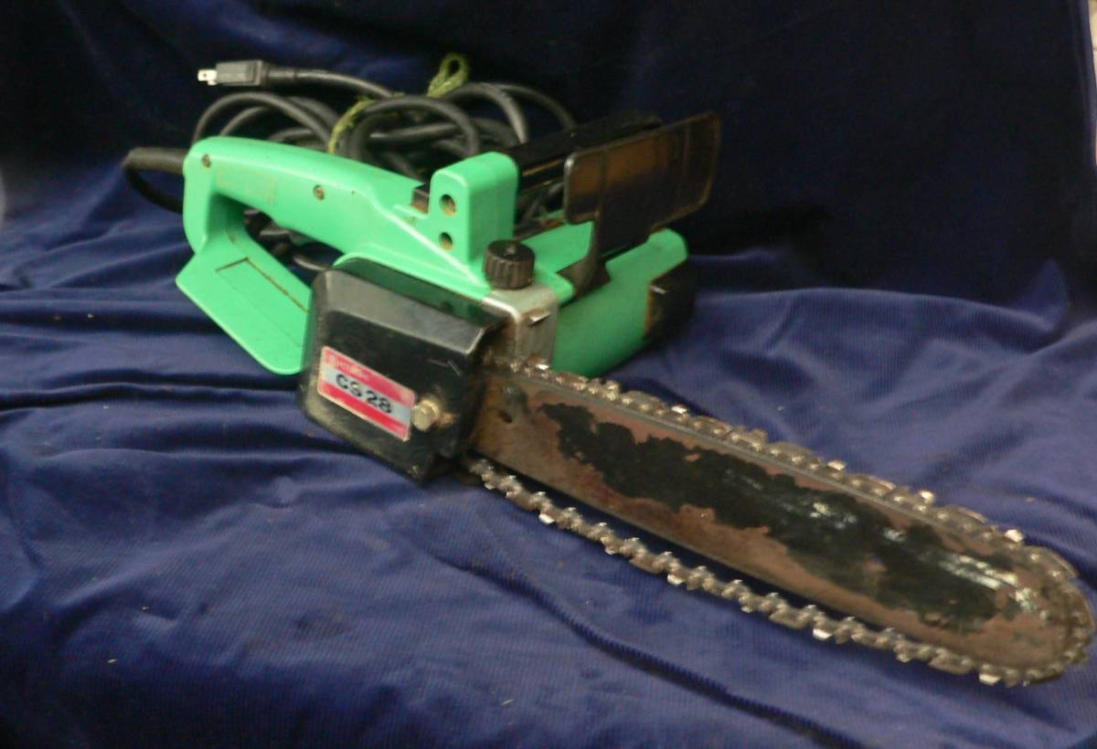HiKOKI 日立工機 CS28 電気チェンソー(チェーンソー)｜売買されたオークション情報、yahooの商品情報をアーカイブ公開 - オークファン（aucfan.com）
