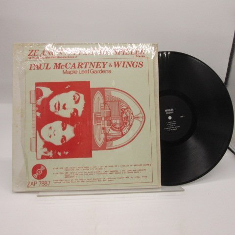 ブート盤 Wings ウィングス Live LP 12インチ /Ze Anonym Plattenspieler ZAP 7887 /ロック(Paul McCartney)｜売買された ...