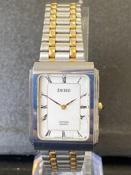 CITIZEN シチズン exceed エクシード クォーツ 18K 18金 腕時計 メンズ 2720-275071(エクシード)｜売買された ...