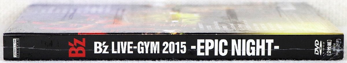 P 品 DVD ソフト B’z B’z LIVE-GYM 2015 -EPIC NIGHT- 2枚組 レーベル：VERMILLION ...
