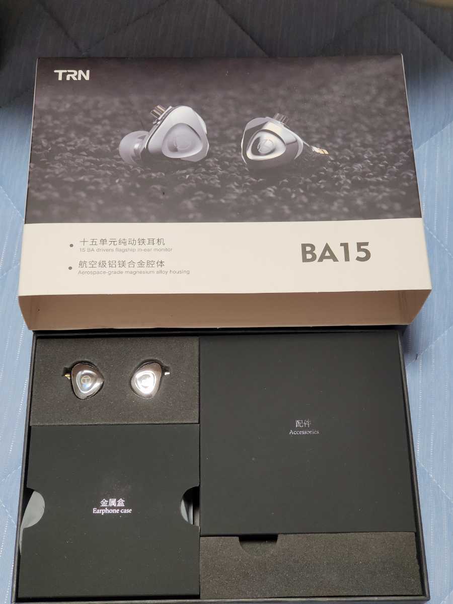 TRN BA15 なんと BAドライバー片耳15個使用 多ドライバーイヤホン 動作正常品 4.4mmプラグ品(シュア)｜売買されたオークション ...