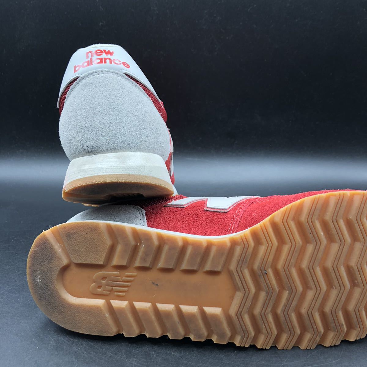 EE38 良品 NEW BALANCE ニューバランス 520 ローカット スニーカー メンズ US8 D 26.0cm レッド 赤 シューズ 靴 U520AH(26.0cm)｜売買された ...
