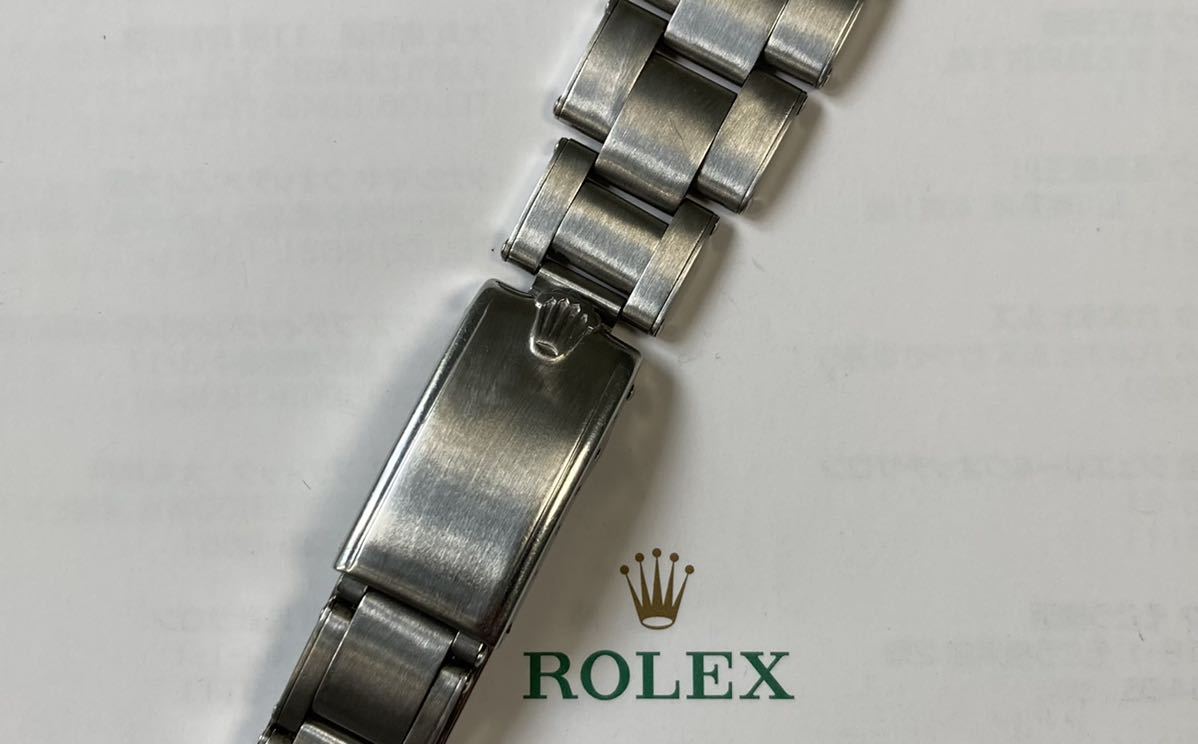 純正品 デベソ 1962年 リベットブレス 7205 FF57 19mm ロレックス ROLEX rivet Watch belt 6694 1500 5500 1002 1005 6426 ...