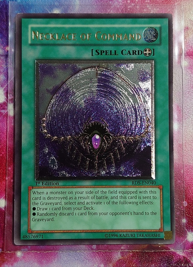 遊戯王 英語版 1st RDS-EN040 与奪の首飾り レリーフレア レリ 海外版 アルティメットレア よだつのくびかざり(英語版)｜売買さ ...