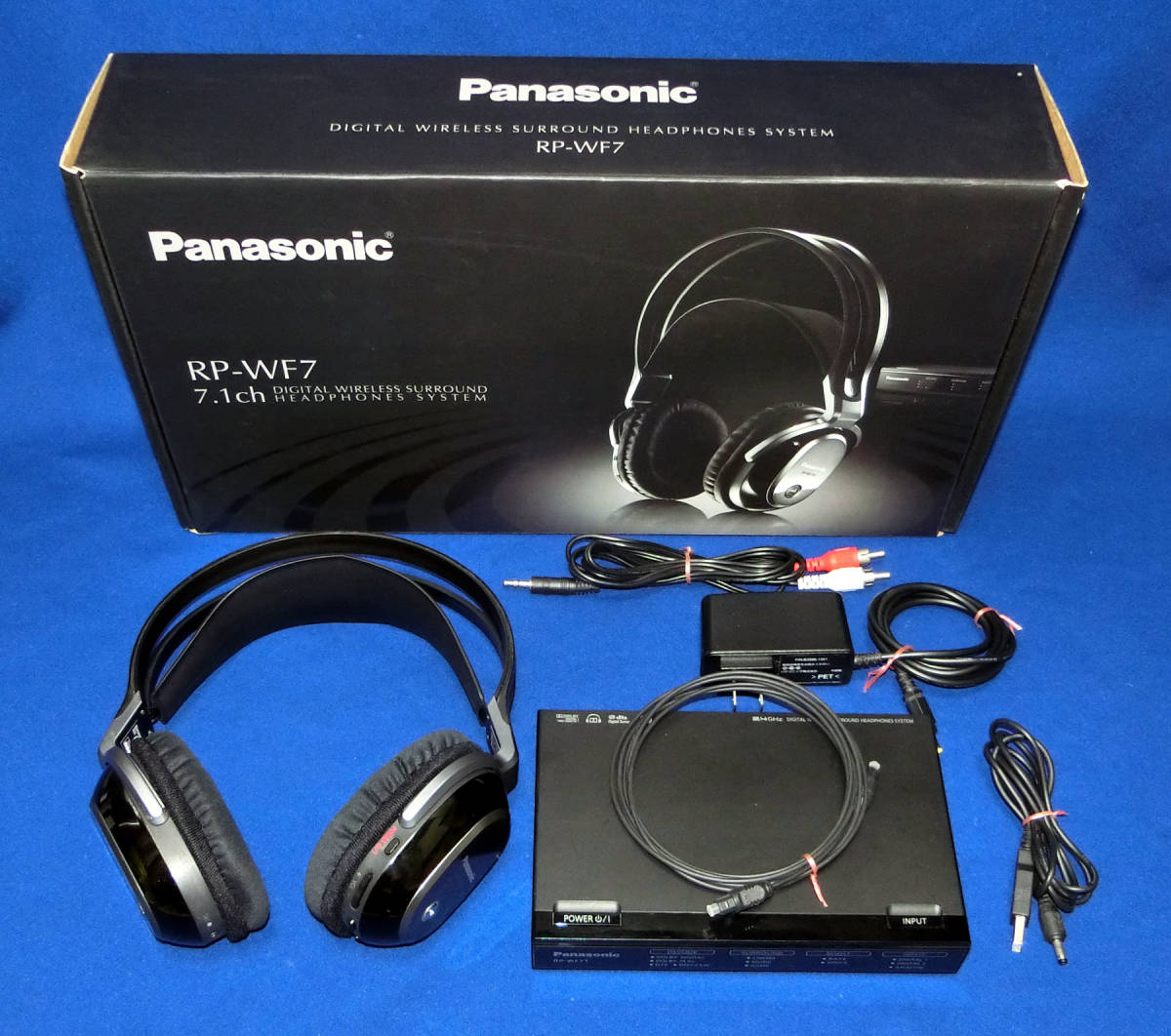 Panasonic RP-WF7-K デジタルワイヤレスサラウンドヘッドホンシステム ：難有り(パナソニック)｜売買されたオークション情報 ...