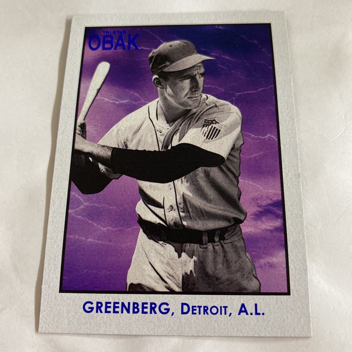 Tristar 2009 Obak Baseball Series Hank Greenberg.Tom Paciorek. Wayne ...