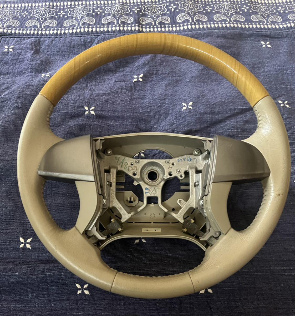 エスティマ ACR50 ACR55 GSR50 GSR55 純正 黄木目 ステアリング(ステアリング、ハンドル本体)｜売買されたオークション ...
