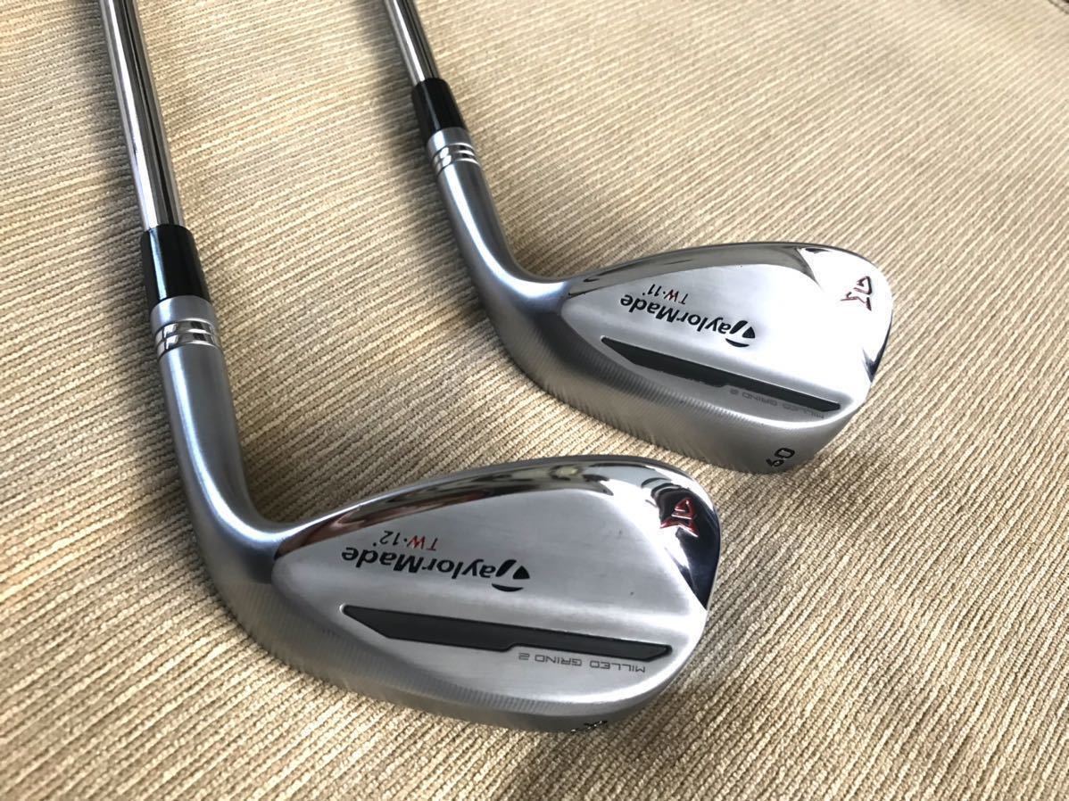 テーラーメイド タイガー ウッズ グラインド ウエッジ US シングルドット MG2 TW Grind wedge 56° 60° 2本セット ...