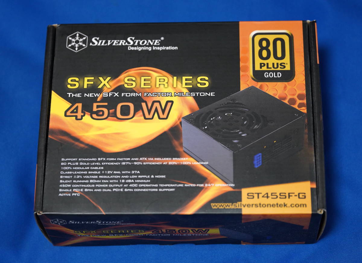 SilverStone SFXシリーズ 80PLUS Gold認証 電源 450W SST-ST45SF-G(450W～)｜売買された ...