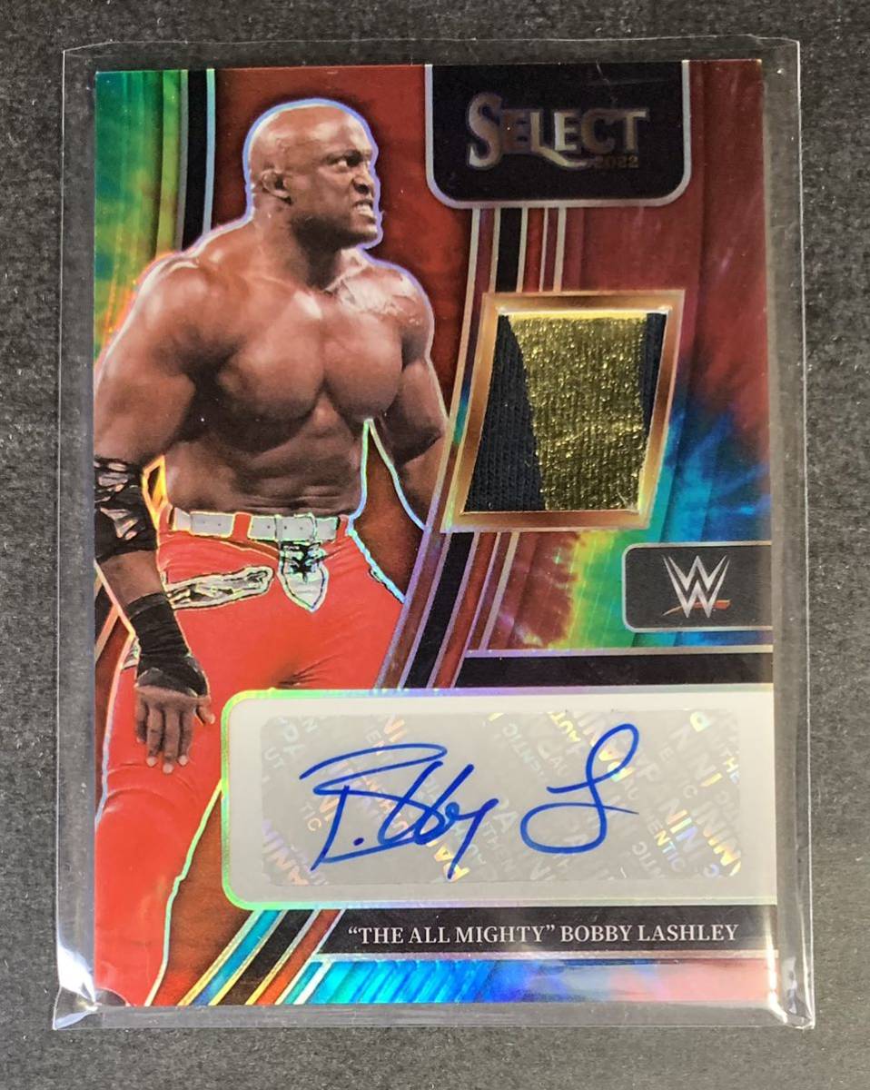 2022 Panini Select WWE The All Mighty Bobby Lashley Raw 25枚限定 Auto ...