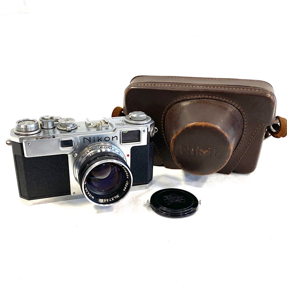 Nikon ニコン S NIKKOR-S.C 1:1.4 f=5cm Nippon Kogaku Japan レンジファインダー カメラ ...