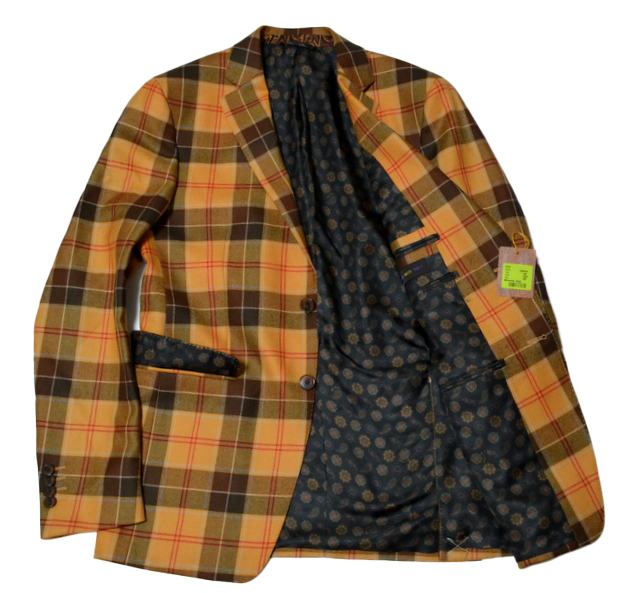 ETRO エトロ テーラードジャケット size 50 L程度 裏地シルク100％ 春秋冬 カジュアル メンズ シングル パンツにも(Lサイズ)｜売買されたオークション情報、yahooの商品 ...