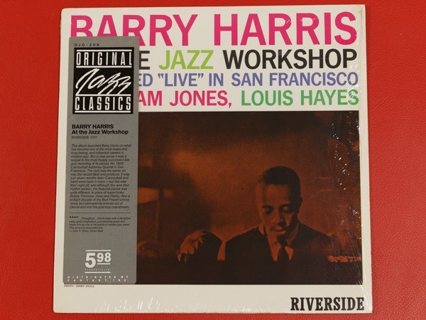 米 OJC Barry Harris/At The Jazz Workshop/LP OJC-208(ジャズ一般)｜売買されたオークション情報 ...