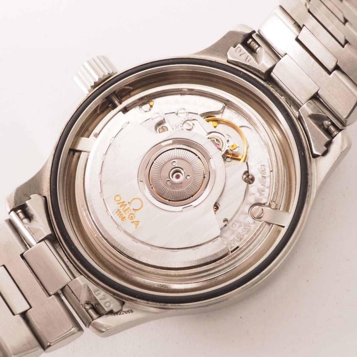 品 オメガ ダイナミック オートマチック Ref 166.0310 Cal 1108 OMEGA DYNAMIC デイト 自動巻 黒 メンズ腕 ...