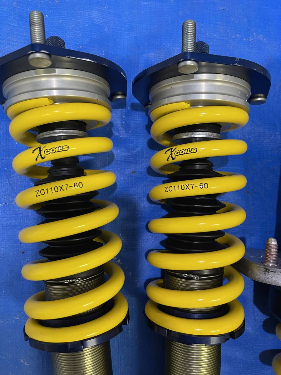 レア ロードスター NCEC エンドレスENDLESSファンクションFUNCTIONフルタップ全長調整式車高調サスキット減衰調整付きX COILSバネ(サスペンションキット（一式）)｜売買され ...