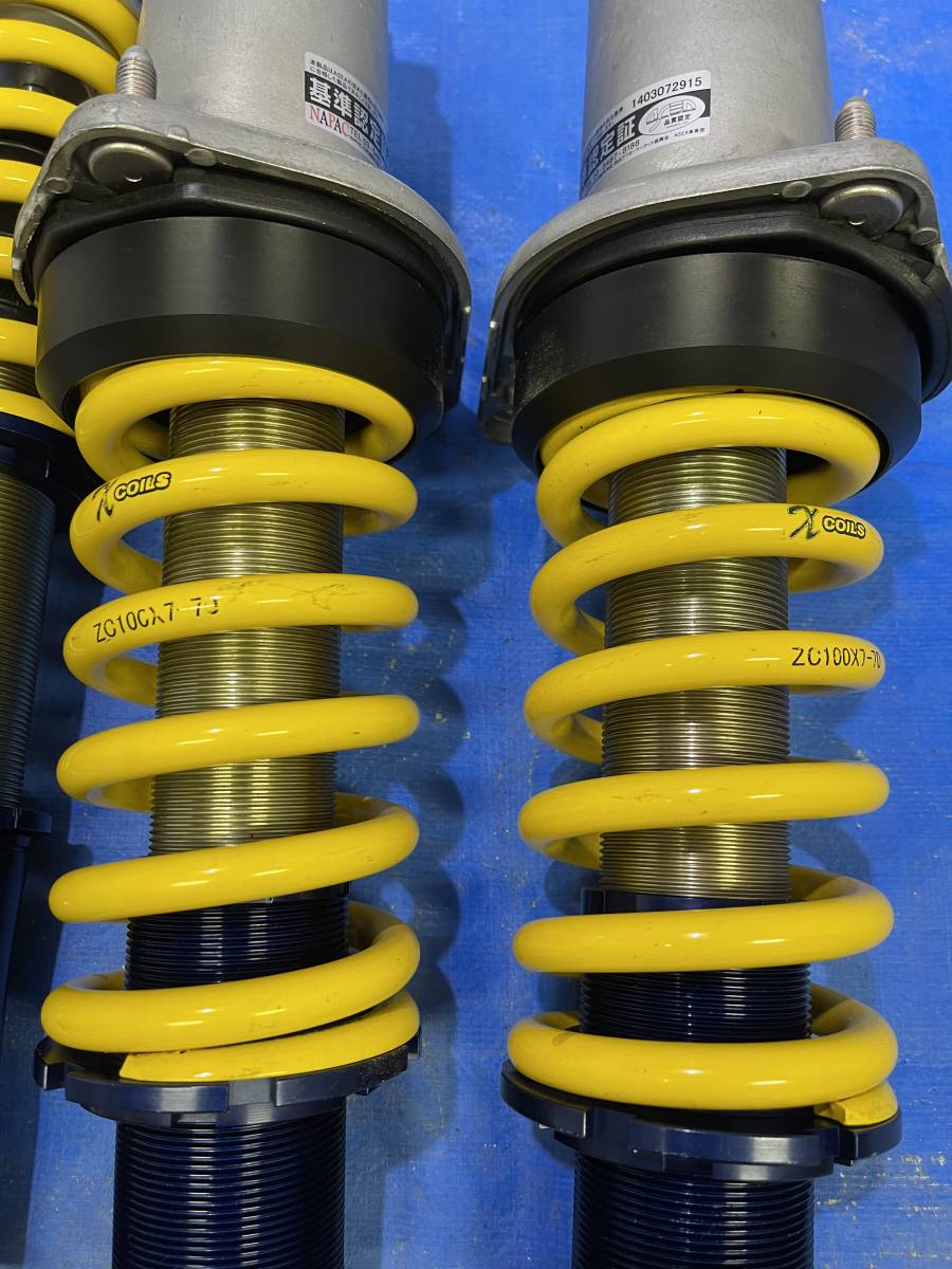 レア ロードスター NCEC エンドレスENDLESSファンクションFUNCTIONフルタップ全長調整式車高調サスキット減衰調整付きX COILSバネ(サスペンションキット（一式）)｜売買され ...