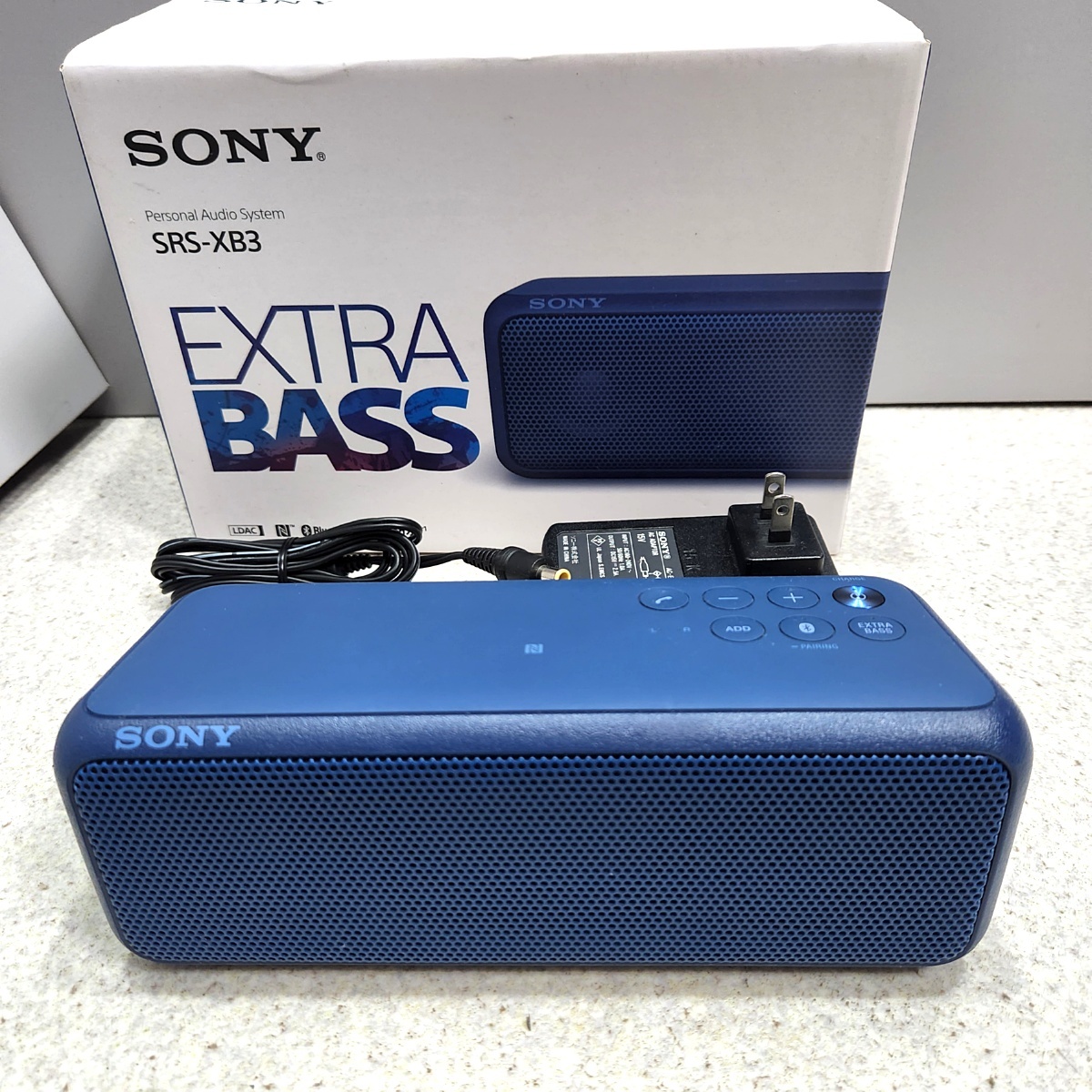 SONY ソニー SRS-XB3 Bluetooth ワイヤレスポータブルスピーカー 60s22-2390(スピーカー本体)｜売買された ...