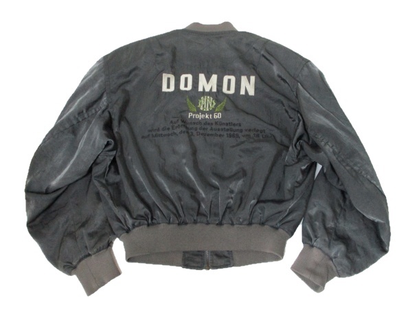 80 90s DOMON ドモン 刺繍ロゴ MA－1タイプ ジャケット ビンテージ(Mサイズ)｜売買されたオークション情報、yahooの商品 ...
