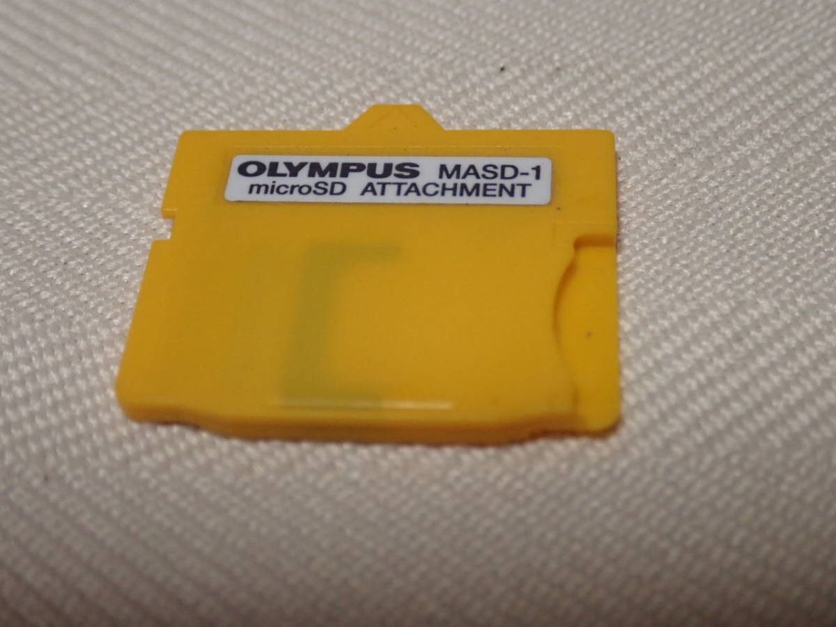 OLYMPUS オリンパス 純正 xDピクチャーカード変換アダプター microSD カードアタッチメント MASD-1(xDピクチャーカード ...
