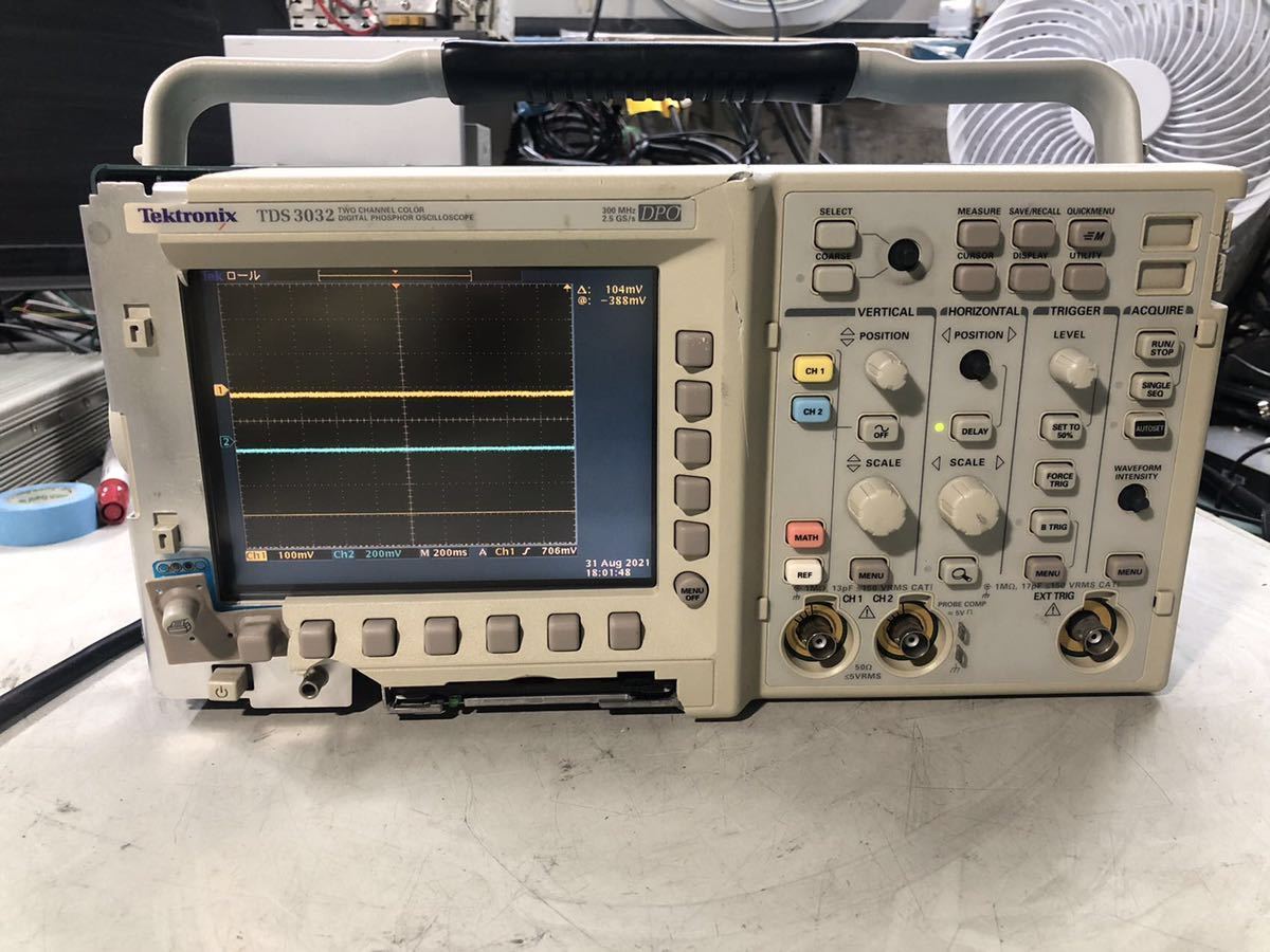 E246 Tektronix テクトロニクス TDS3032 デジタルオシロスコープ 外装割れがあります(その他)｜売買されたオークション情報 ...