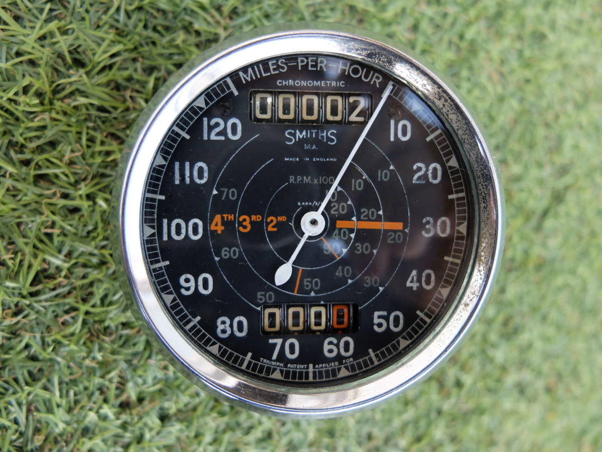 スミス クロノメトリック スピードメーター S467系 SMITHS CHRONOMETRIC SPEED METER BSA ノートン ベロセット マチレス AJS(トライアンフ用)｜売買さ ...