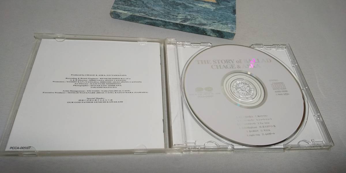 D1632 CD CHAGE&ASKA / THE STORY of BALLAD 盤面 傷あり 音声確認済(CHAGE&ASKA)｜売買され ...