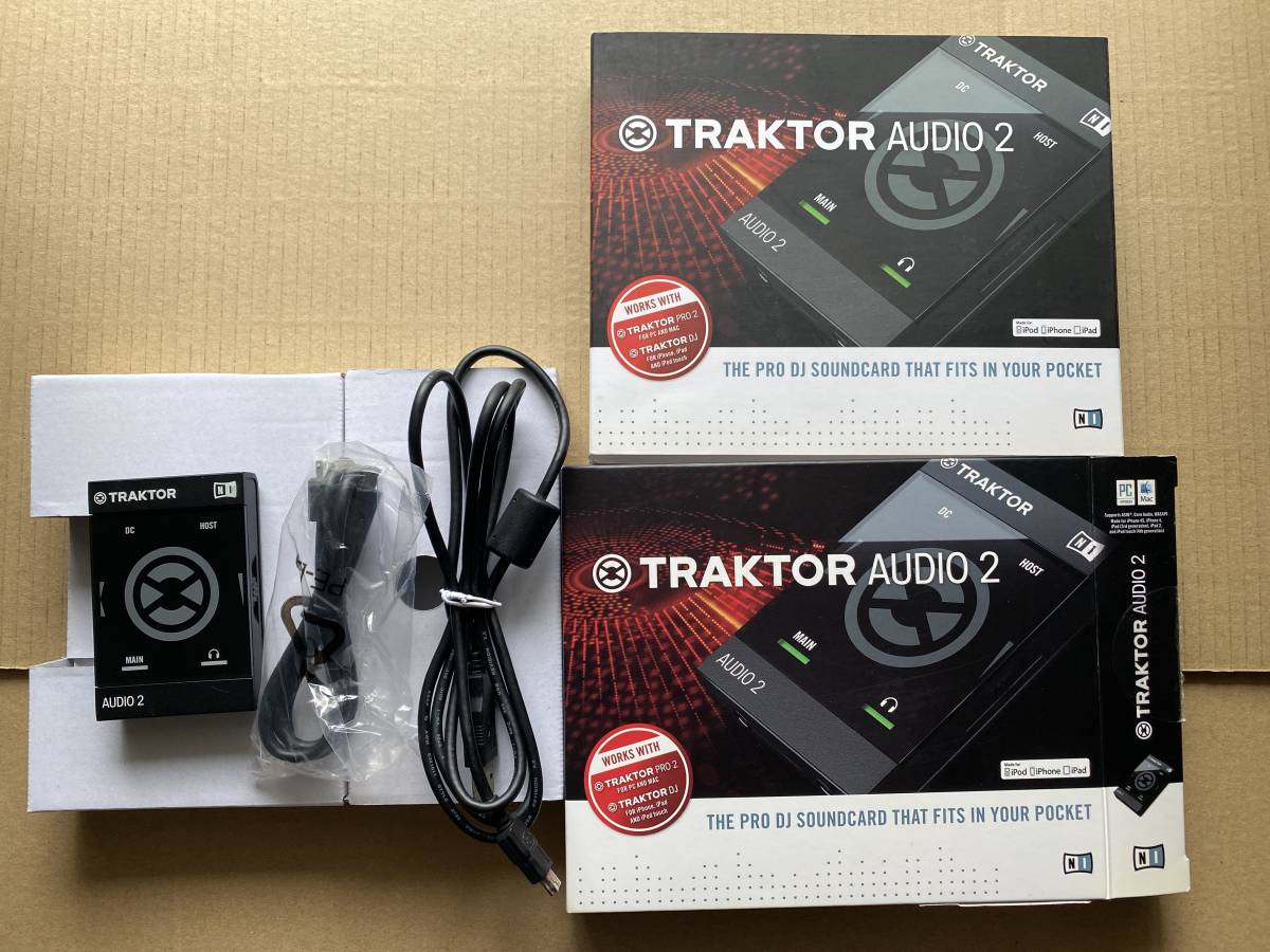 TRAKTOR AUDIO 2 MK2 本体/TRAKTOR LEシリアル移管可能(インターフェース)｜売買されたオークション情報、yahoo ...