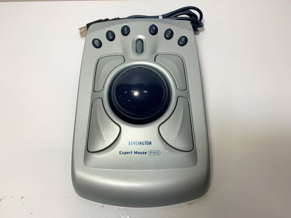 ジャンク品 1018-2 Kensington Expert Mouse Pro 多機能トラックボール Model #02646Y(トラック ...