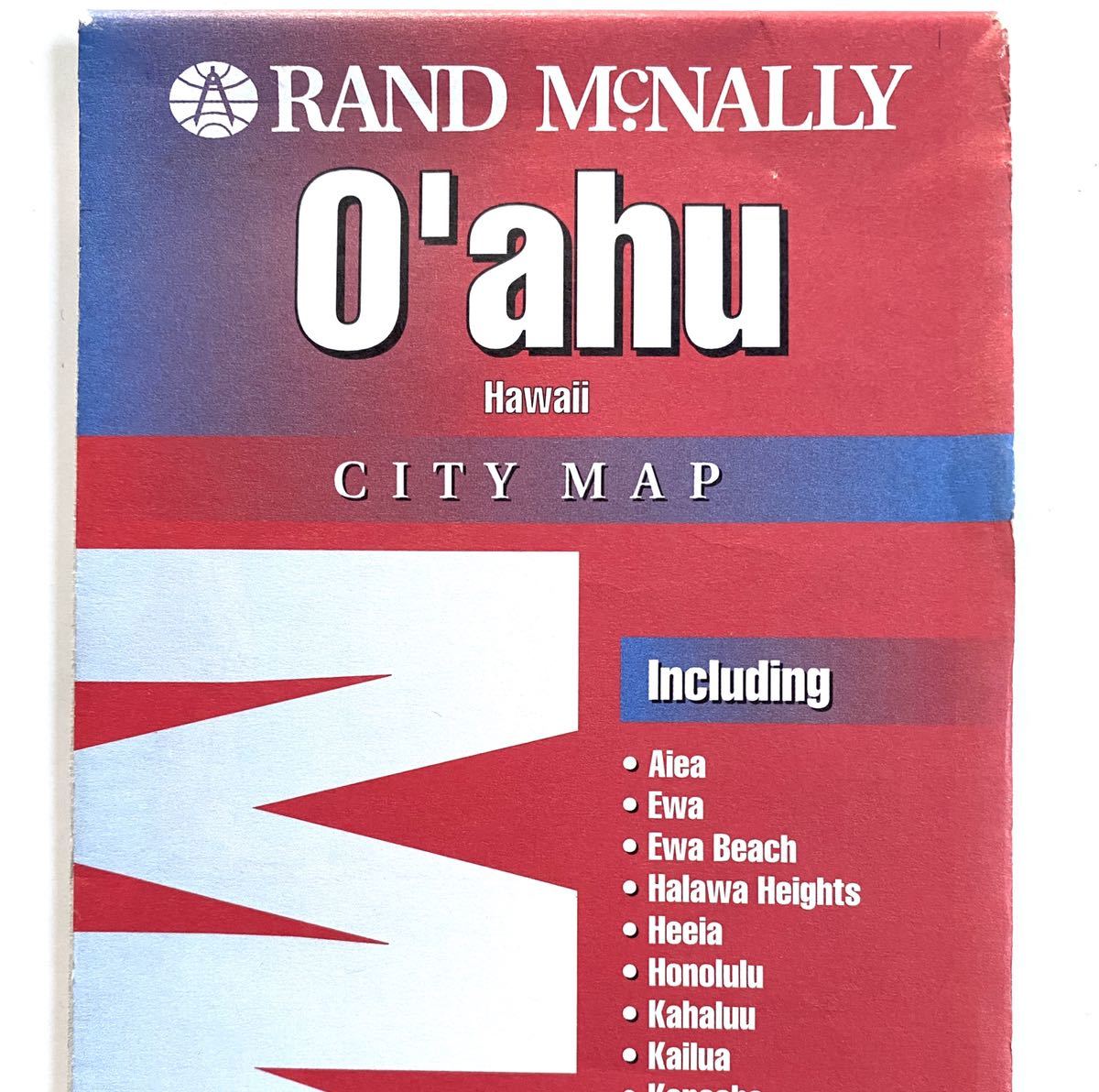ハワイ オアフ島 道路地図 O’ahu Hawaii CITY MAP 2002 RAND Mc.NALLY(海外ガイド)｜売買された ...