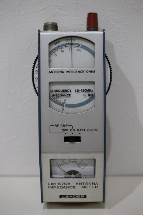 LEADER リーダー電子 LIM-870A アンテナ インピーダンス メーター 動作未確認 2040(アマチュア無線)｜売買された ...