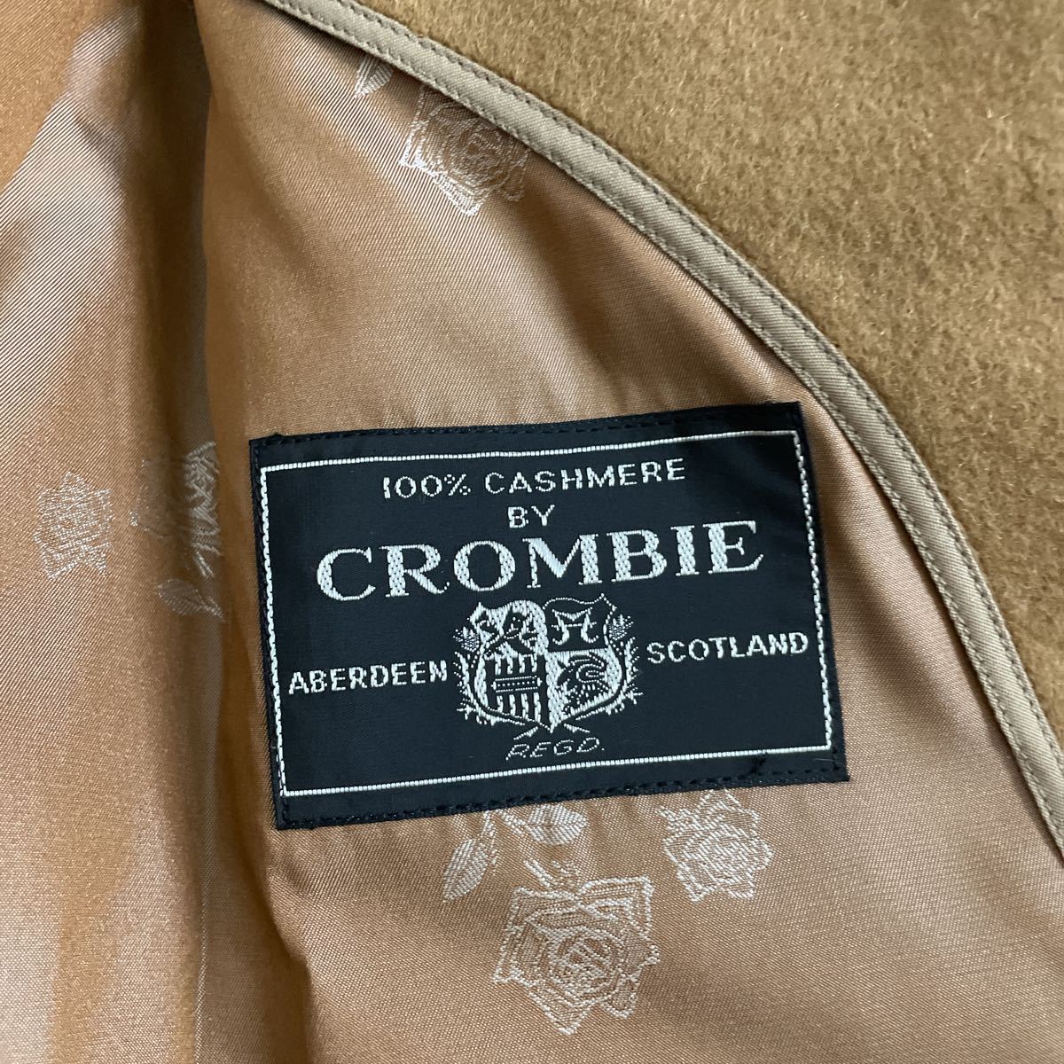 55528 CROMBIE クロンビー カシミヤコート キャメル ロングコート アウター カシミヤ100% メンズ(Mサイズ)｜売買されたオークション情報、yahooの商品情報をアーカイブ公開 ...