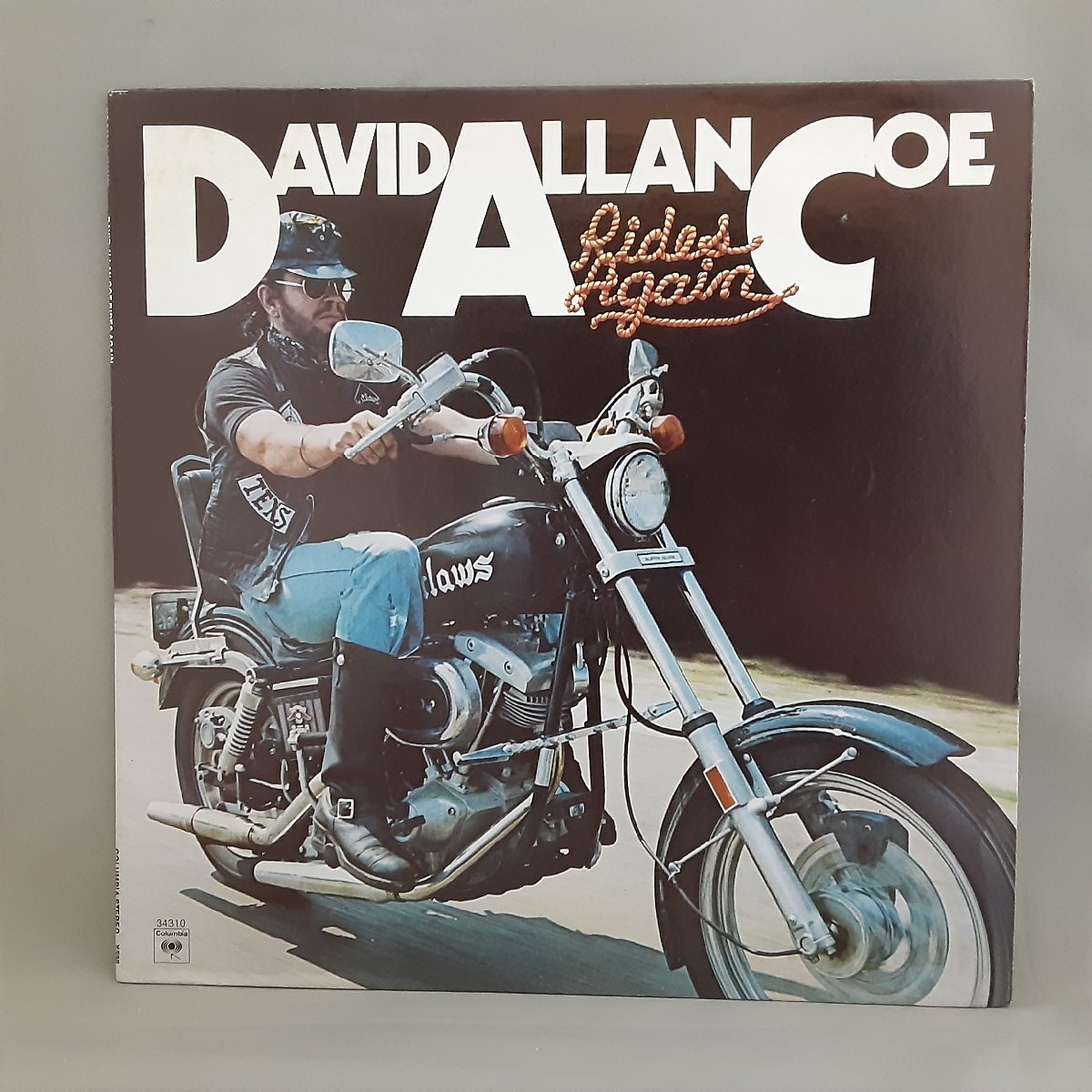 DAVID ALLAN COE / RIDES AGAIN LP KC 34310(フォーク & カントリー)｜売買されたオークション情報 ...