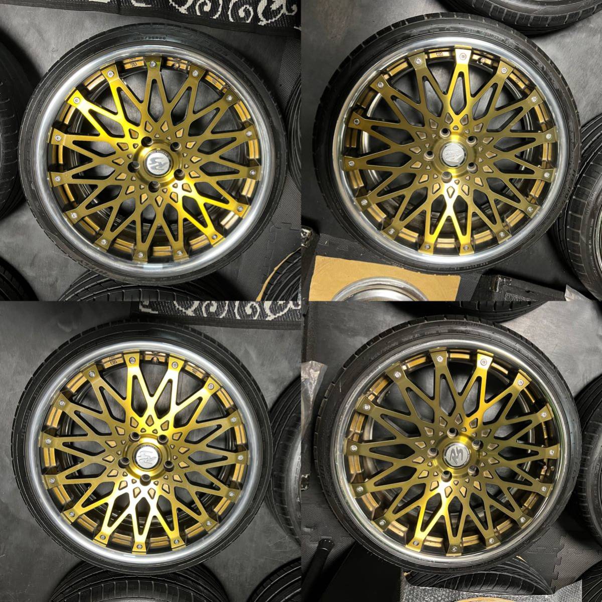 CRIMSON クリムソン RS CV WIRE 20インチ 8.5J＋38 9.5J＋48 PCD120 5穴 ハブ径約73ミリ 225 ...