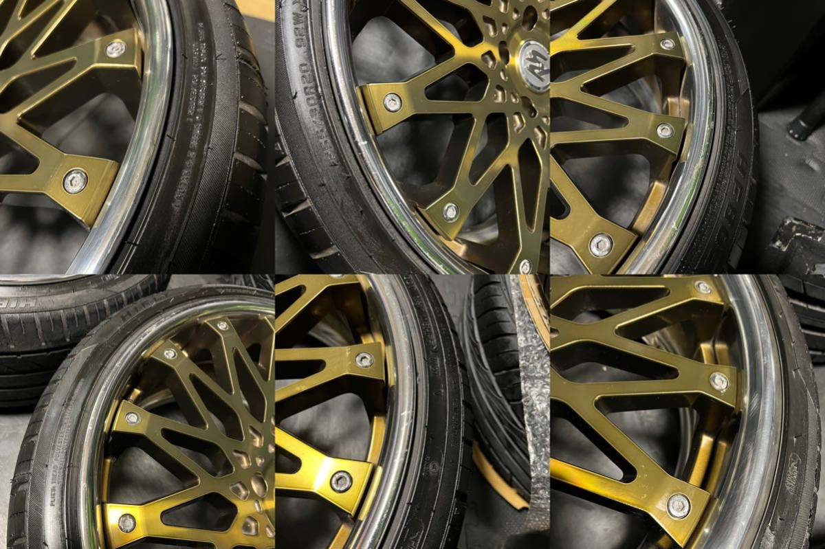 CRIMSON クリムソン RS CV WIRE 20インチ 8.5J＋38 9.5J＋48 PCD120 5穴 ハブ径約73ミリ 225 ...