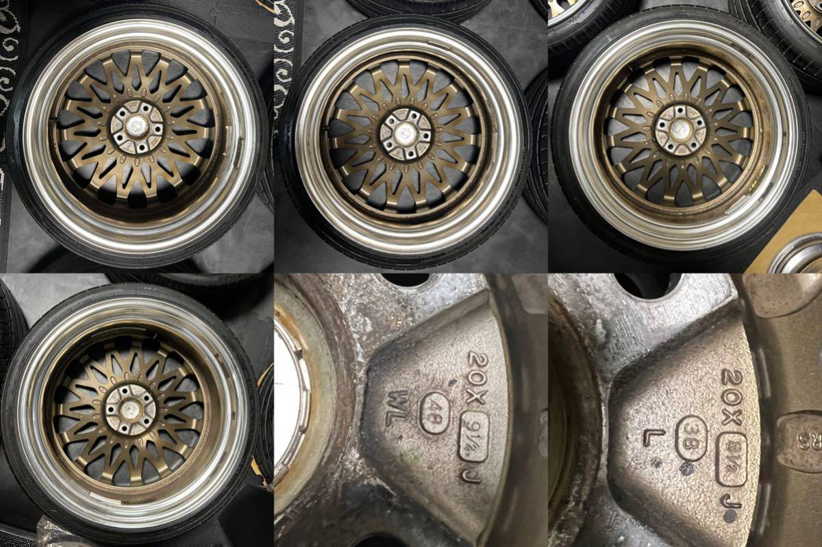 CRIMSON クリムソン RS CV WIRE 20インチ 8.5J＋38 9.5J＋48 PCD120 5穴 ハブ径約73ミリ 225 ...