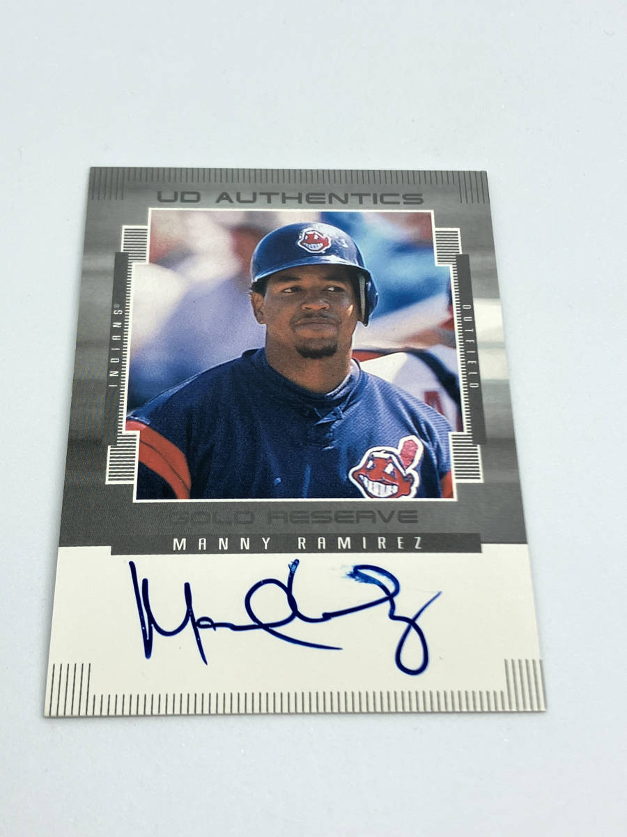 2000 Upper Deck SP Authentic Manny Ramirez Buyback/532 auto サイン オマケ 00 ...