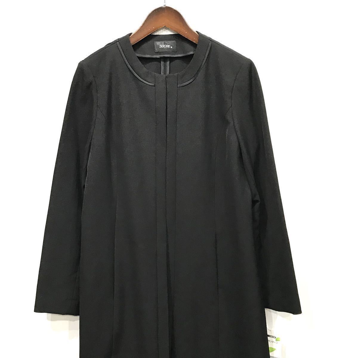 SUCRE ブラックフォーマル ワンピース コート 2点 11AR(ブラックフォーマル、喪服)｜売買されたオークション情報、yahooの商品情報をアーカイブ公開 - オークファン（aucfan ...