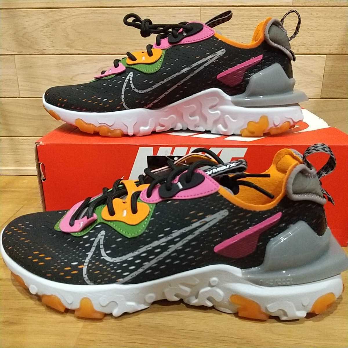 27cm 正規品 ナイキ リアクト ビジョン D/MS/X NIKE REACT VISION CD4373-003 ブラック(27.0cm)｜売買されたオークション情報、yahooの商品情報 ...