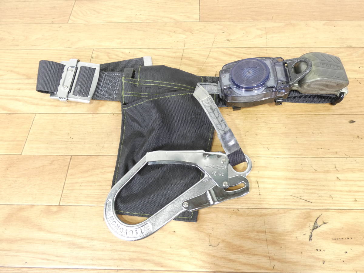 FUJII DENKO 藤井電工 TSUYORON ツヨロン 安全帯 RiTRA リトラ NM-383 1本吊り専用 FS-90 ＠520円 ...