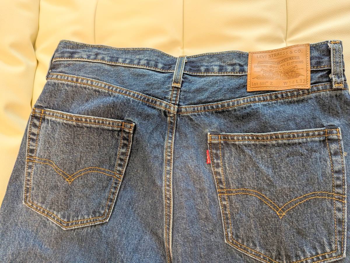 同様 定価13200円 LEVI'S 551Z AUTHENTIC ジーンズ W34 デニム 501ZXX 24767-0011 リーバイス ...