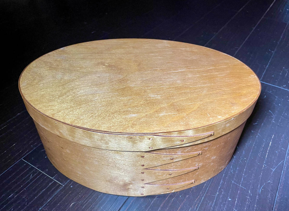 シェーカーボックス 英国製 木製手作り Oval Shaker Box Hand-made in England(木工、竹工芸)｜売買された ...