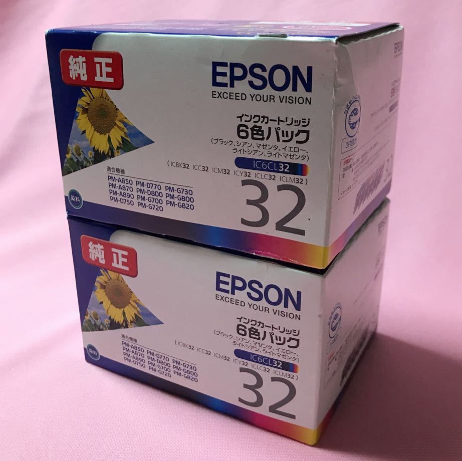 品 2箱セット EPSON エプソン 純正 インクカートリッジ IC6CL32 6色パック(エプソン)｜売買されたオークション情報、yahooの商品情報をアーカイブ公開 - オークファン ...