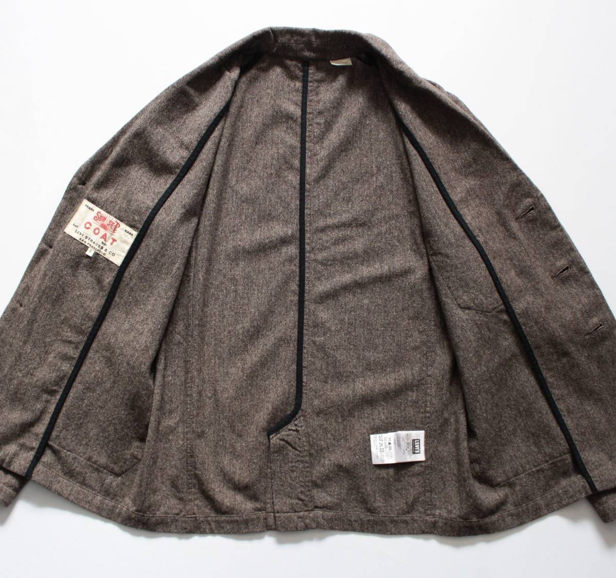 LEVI'S VINTAGE CLOTHING LVC リーバイス 1920'S SUNSET COAT サンセット コート S/日本サイズM ...