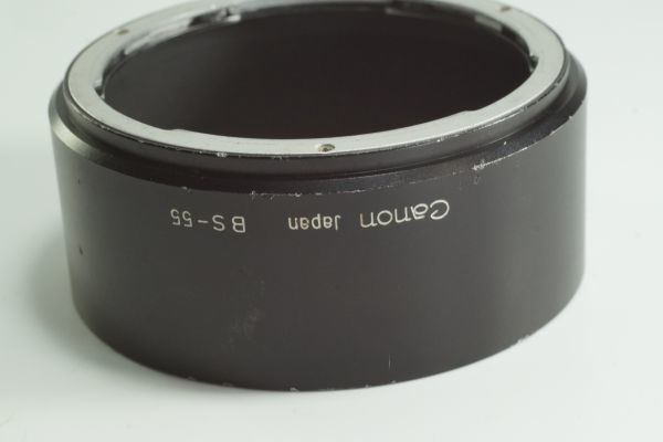 影410 並品 CANON BS-55 FD 50mm F1.4 FD 50mm F1.8 BS-55 レンズフード(キヤノン)｜売買された ...